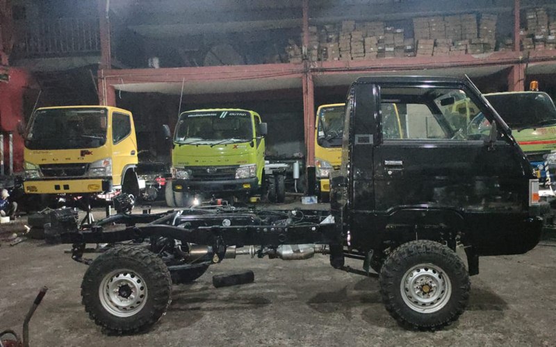 Harga, Spesifikasi dan Simulasi Kredit Manhaul Truck Mitsubishi Canter