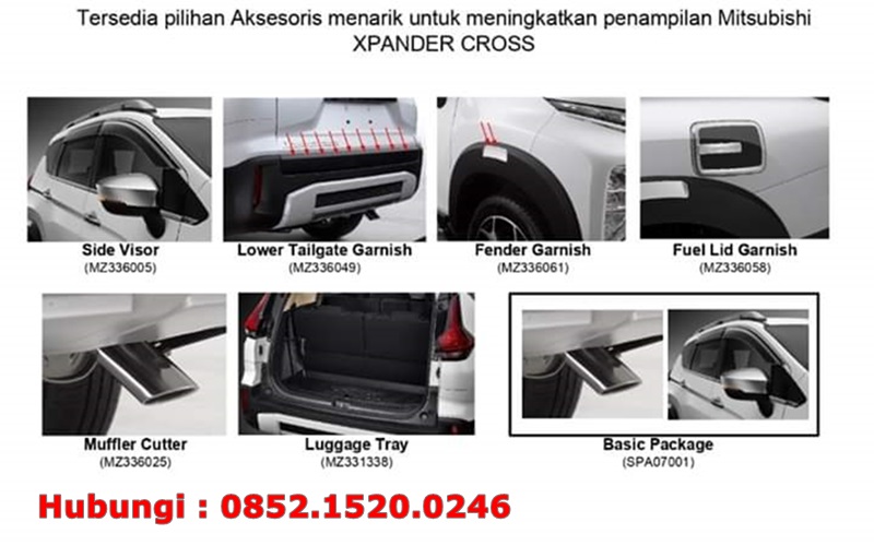 Daftar Harga Aksesoris Xpander Cross